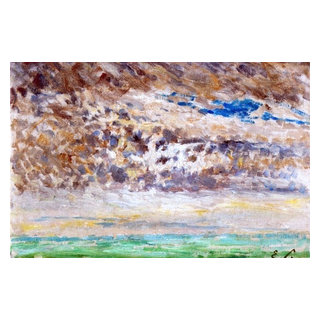 Emile Claus Sky Study, 18"x27" Wall Decal Print, 18x27 - Contemporary ...