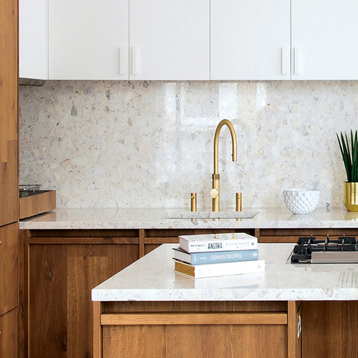 75 Beautiful Kitchen with Terrazzo Benchtops Ideas & Designs - January ...