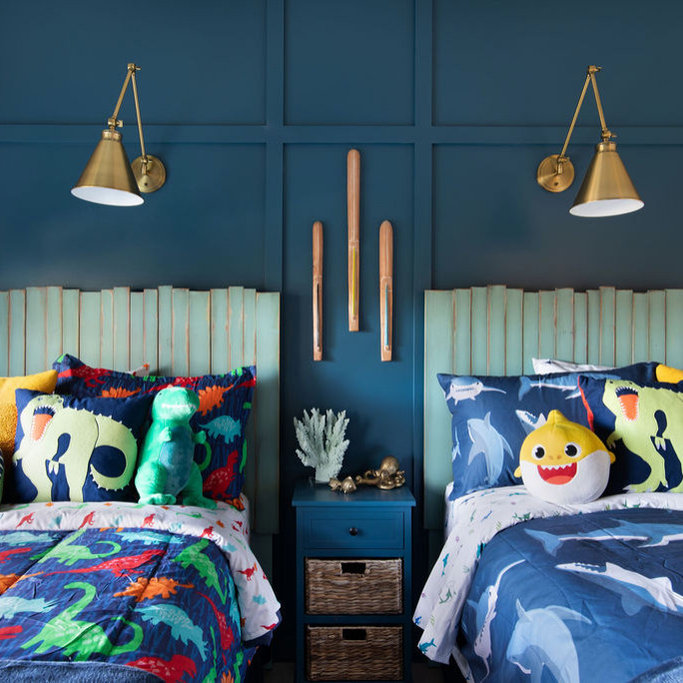 75 Wall Paneling Kids' Room Ideas You'll Love - October, 2025 | Houzz