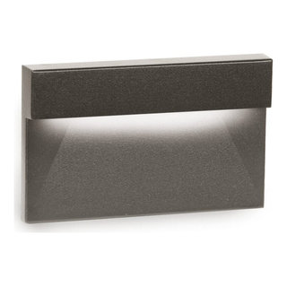 1-Light LED Low Voltage Horizontal LED Low Voltage Step and Wall Light ...