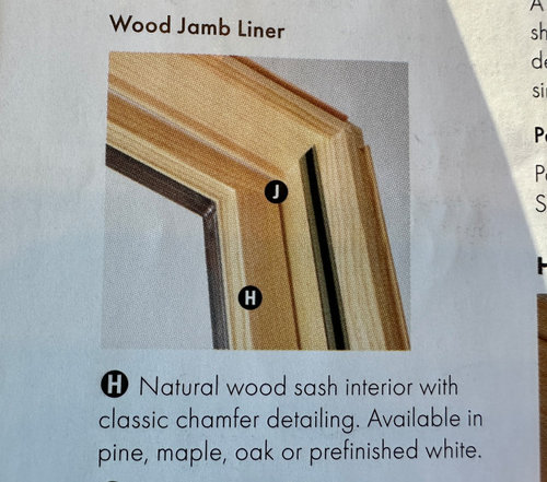 Photos of finished interior Andersen Woodwright windows?