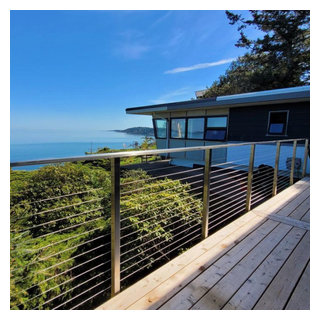 Cable Railing - Beach Style - Deck - Vancouver - by Bezdan Railing ...