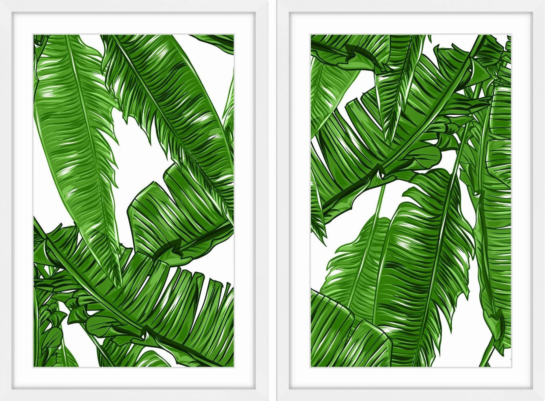 Callaway Diptych, 60x45 - Tropical - Prints And Posters - by Marmont ...