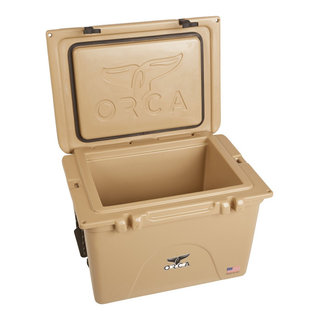 ORCA ORCT058 Insulated Cooler, 58 Quart, Tan - Coolers And Ice Chests ...