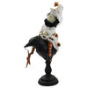 Dee Foust-Harvey Kallie's Crow Polyresin Halloween Witch 81029, 14.75 ...