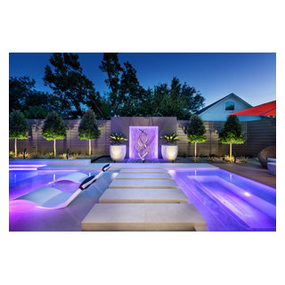 Hallmark Project - Modern - Pool - Dallas - by Elite Outdoor Living | Houzz