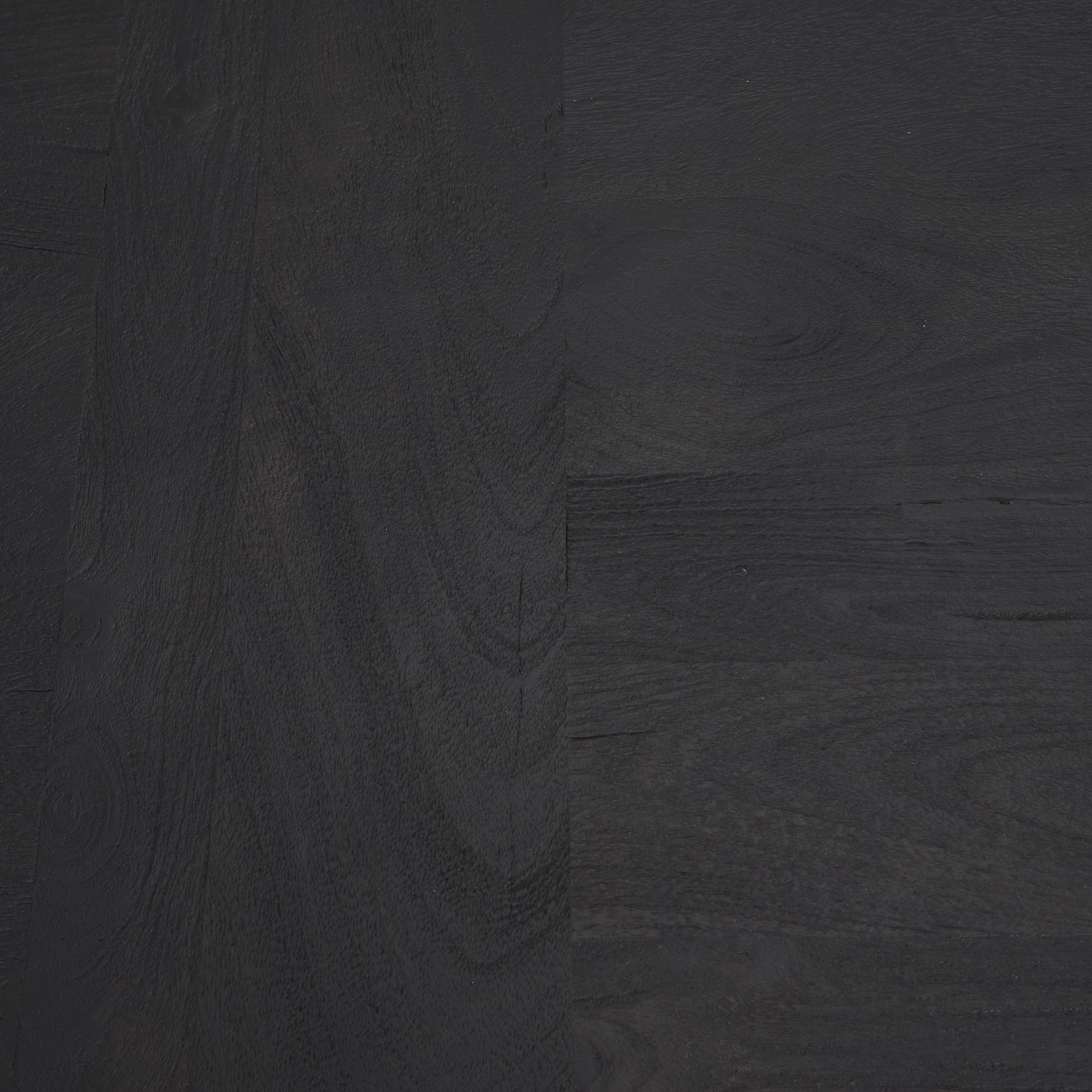 Rialto Two-Toned Black and Brown Wood Angular Leg Console Table ...