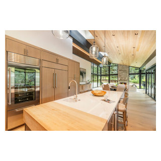 Modern Mountain Chic - Contemporary - Kitchen - Other - by Mountainwood ...