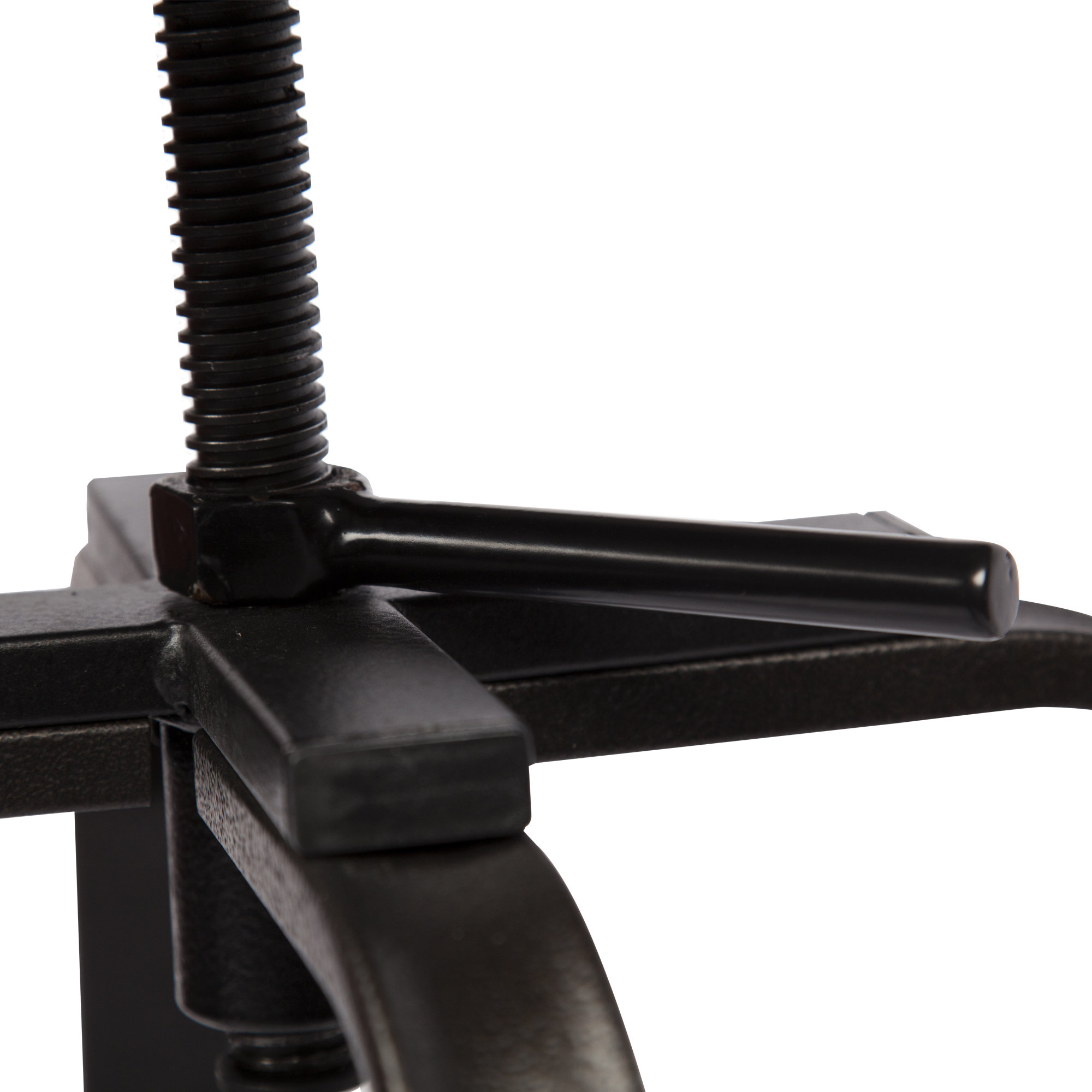 Backless Adjustable Height Swivel Bar Stool - Industrial - Bar Stools ...