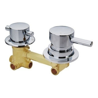 Shower Mixer 2/3/4 Or 5 Way Water Outlet Mixing Valve Fs6120Cm ...