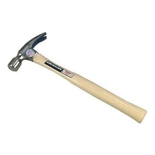 Vaughan Milled Face Super Framing Hammer Wood Handle - Traditional ...