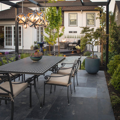Patio of the Week: Elegant Outdoor Rooms Surrounded by Plants