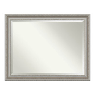 Parlor Framed Wall Mirror, 45.5 in. x 35.5 - Traditional - Wall Mirrors ...