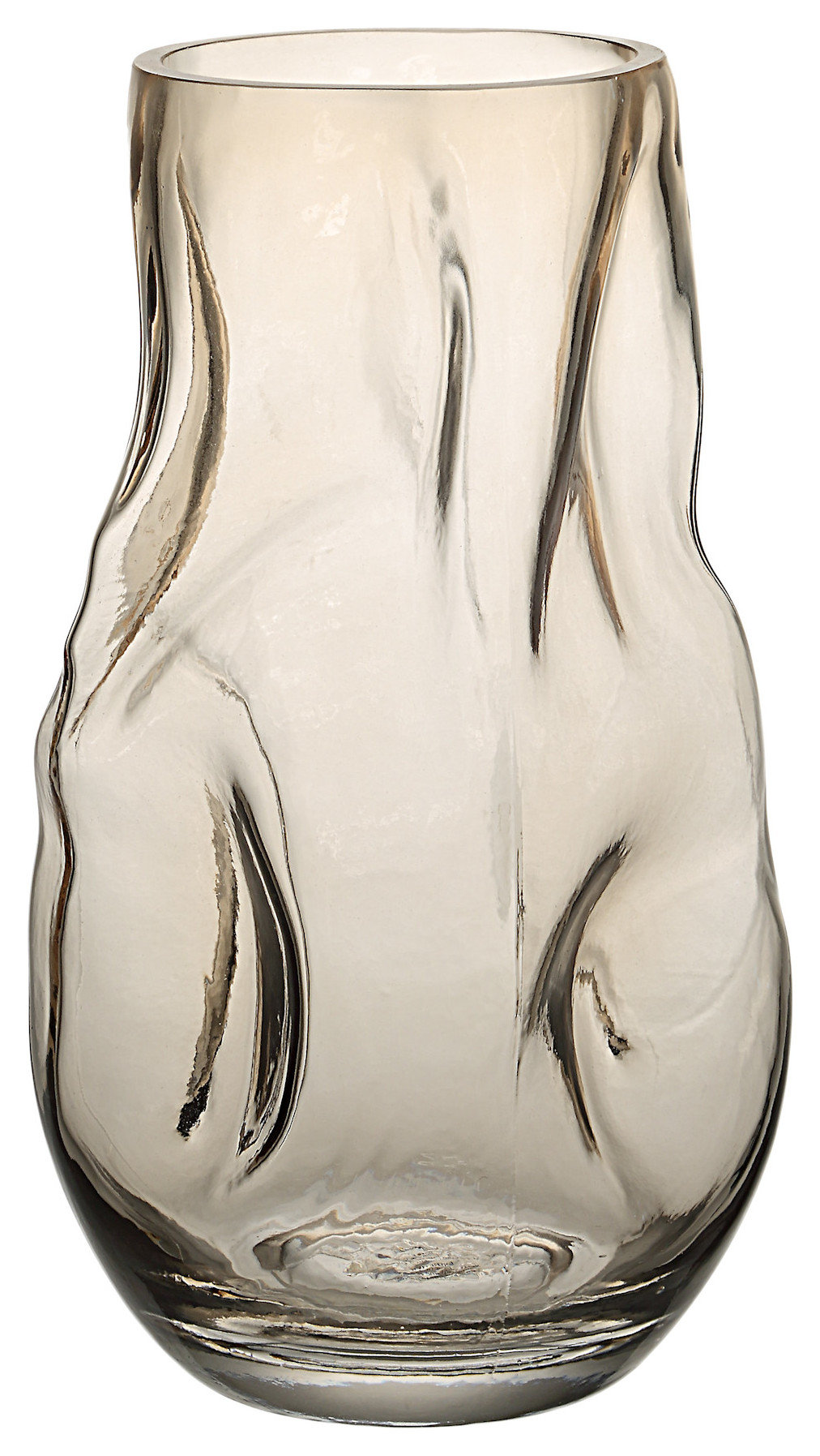 Ren Wil VAS284 Tawny 7"W Indoor Mouth Blown Glass Vase - Contemporary - Vases - by Buildcom | Houzz