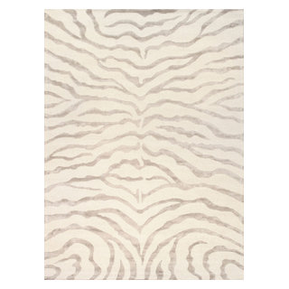 Pasargad Home Edgy Collection Ivory Area Rug 12'x15' - Contemporary ...
