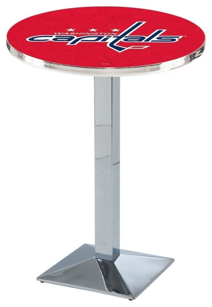 Washington Capitals Pub Table, 36"x42" - Contemporary - Indoor Pub And ...