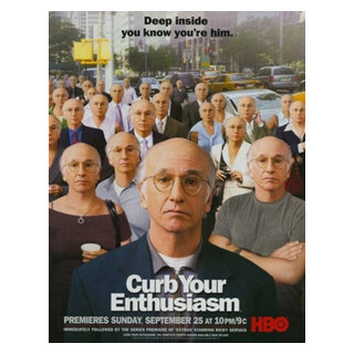 Curb Your Enthusiasm Print, 11 x 17 - Midcentury - Prints And Posters ...