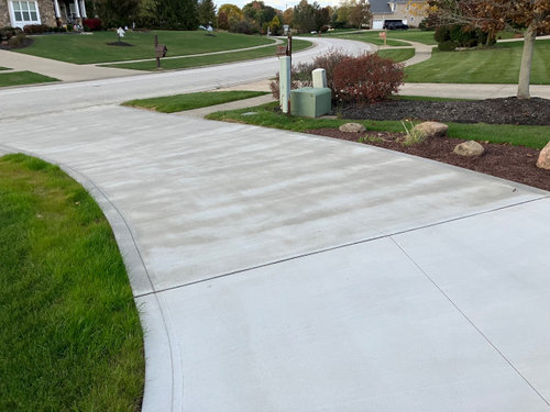 Streaky concrete help | Houzz Forum