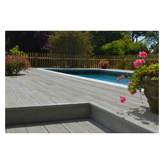 Millboard Enhanced Grain - Smoked Oak - Pool Makeover - Great Yarmouth ...