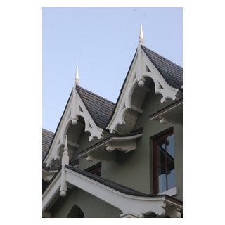 Gothic Revival Exterior Millwork - Traditional - Dallas - by Hull ...
