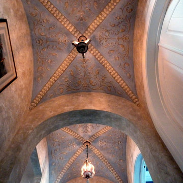 Hand Painted Groin Ceilings - Photos & Ideas | Houzz