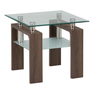 Compass End Table - Contemporary - Side Tables And End Tables - by ...