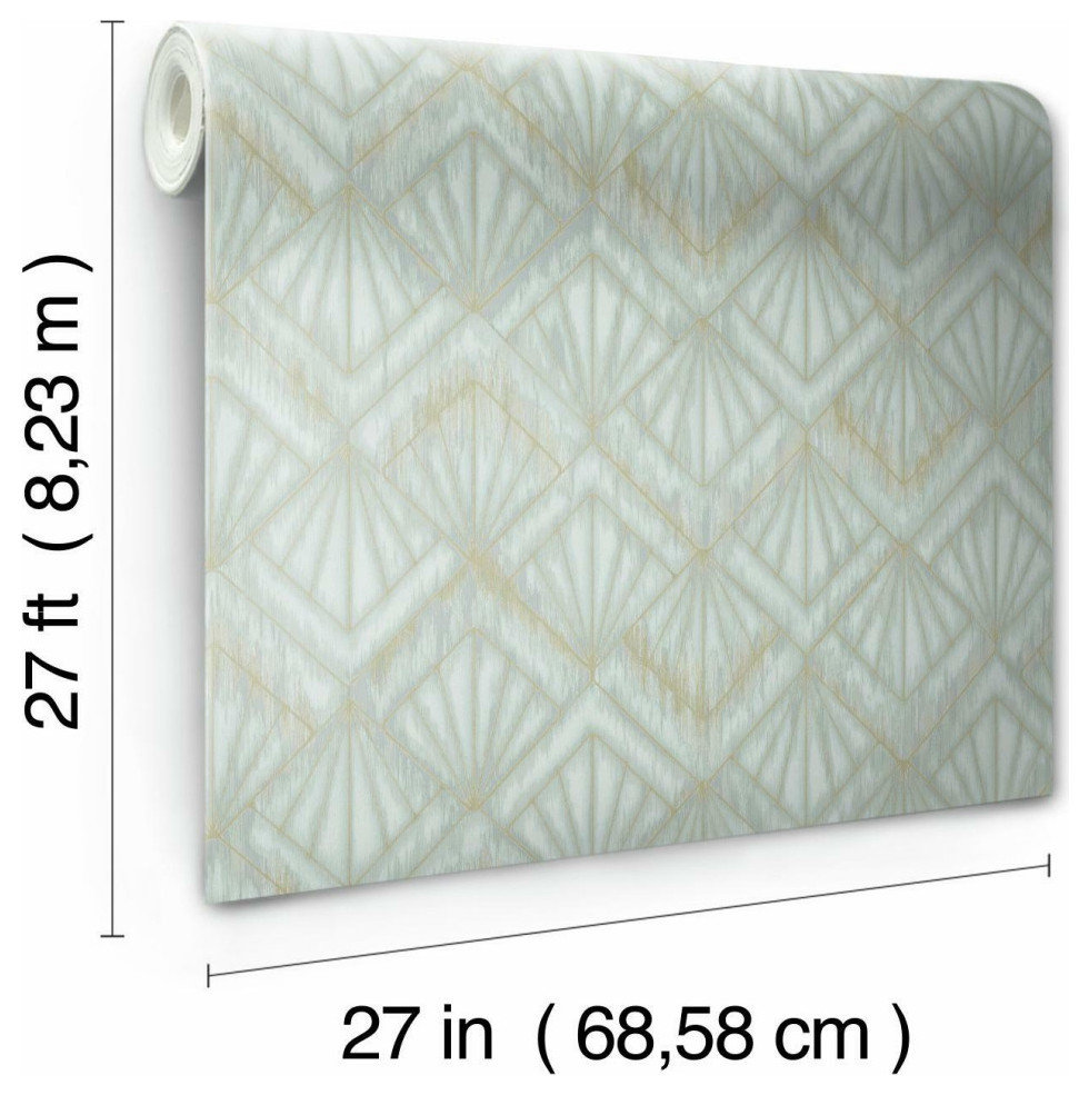 Modern Shell Wallpaper - Contemporary - Wallpaper - by York ...