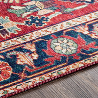 Iris Traditional Area Rug, 2'6"x7'6" - Mediterranean - Hall And Stair ...