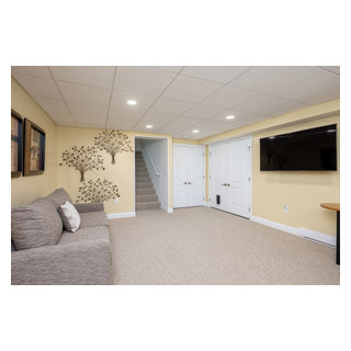 Basement Office Space - Traditional - Portland Maine - by Great ...