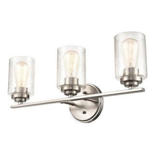 Millennium Lighting 3683-SN 22" Three Light Bath Vanity - Transitional ...