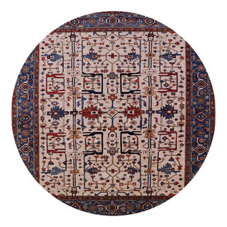 Ahgly Company Indoor Rectangle Mid-Century Modern Area Rugs, 5' x 7', 4 ...