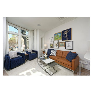 OPaL's Tiny Home on a Triangular Lot - Transitional - Living Room - DC ...