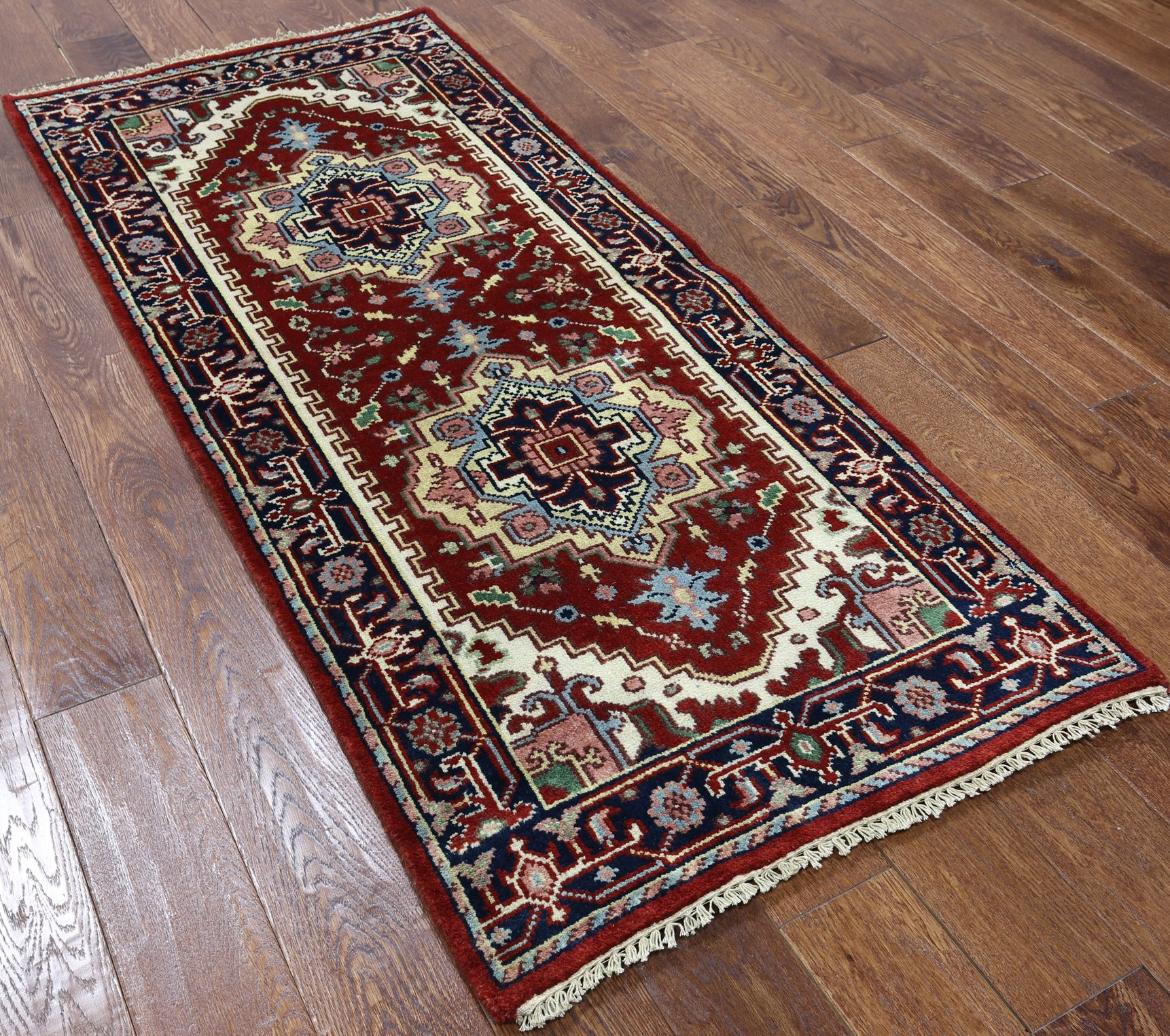 3x6 Runner Heriz Serapi Rug, P1636, 2'7"x6'1" - Mediterranean - Hall ...