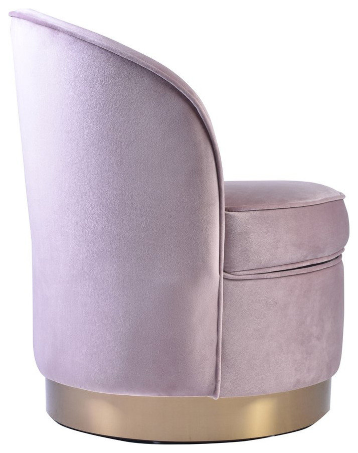 Camila Barrel Vanity Chair - Contemporary - Vanity Stools And Benches ...