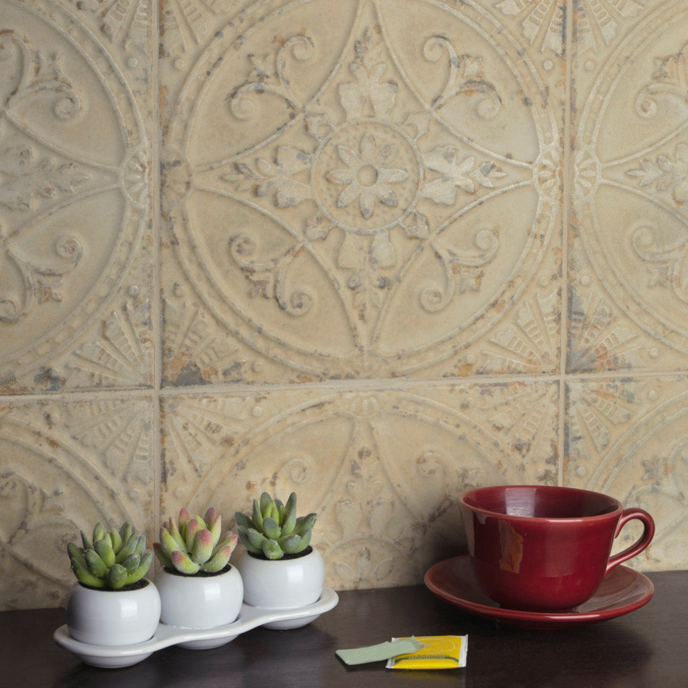 Saja Ceramic Floor and Wall Tile, Blanco, Blanco, Sample - Farmhouse ...