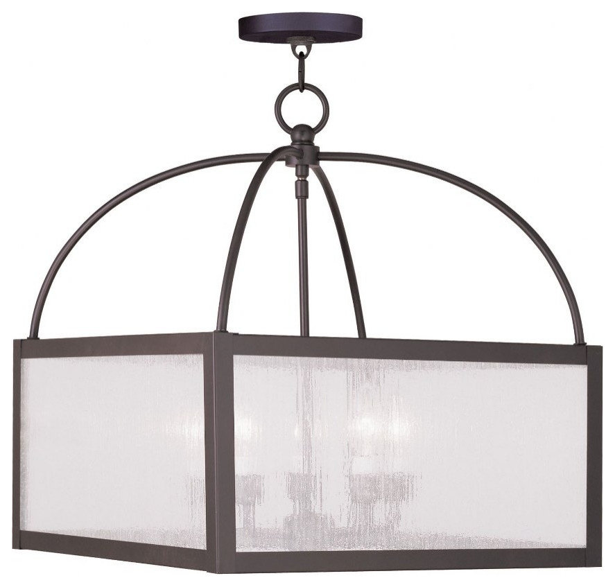 Vicar's Bridge Road5 Light Hanging Lantern, Farmhouse Style17.5"W ...