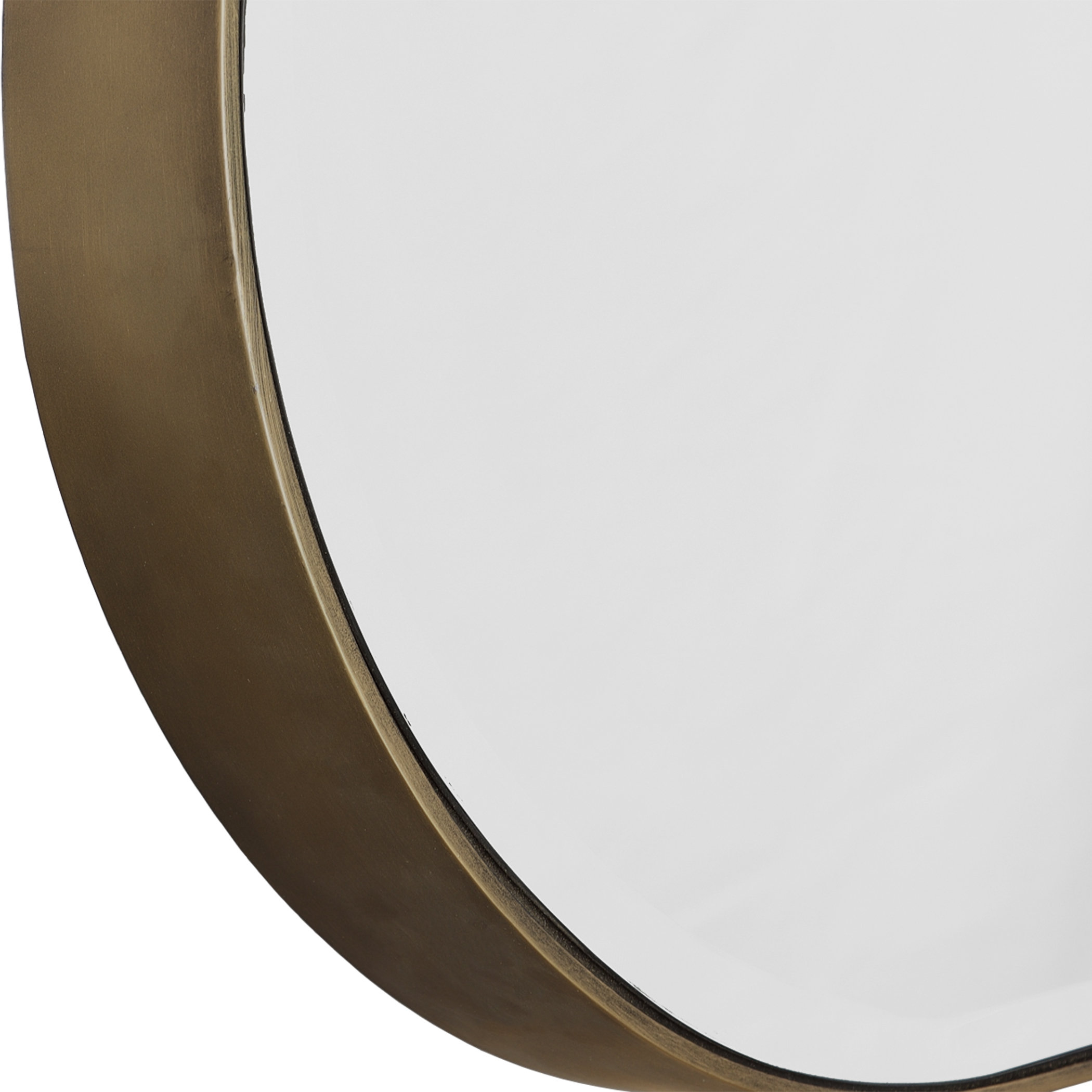 Uttermost Lago Oval Gold Mirror - Contemporary - Wall Mirrors - by ...