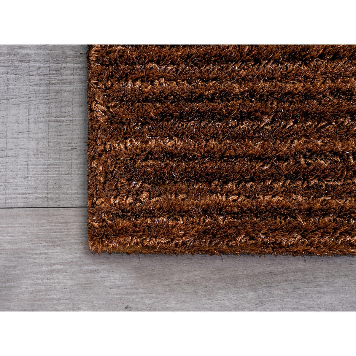 5" x 7" Brown Modern Shimmery Area Rug - Contemporary - Area Rugs - by ...