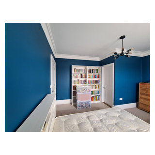 Blue Bedroom in Wimbledon SW20 - Traditional - Bedroom - London - by Mi ...