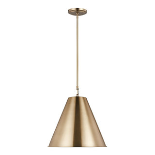 Gordon Pendant Light in Satin Brass, 16.000 - Transitional - Pendant ...