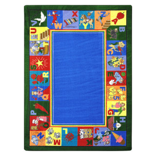 My Favorite Rhymes 10'9" x 13'2" area rug in color Multi - Contemporary ...