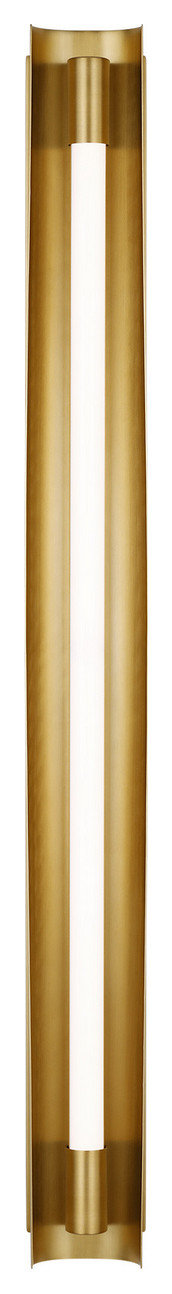 Carson LED Vanity, Burnished Brass - Transitional - Bathroom Vanity ...