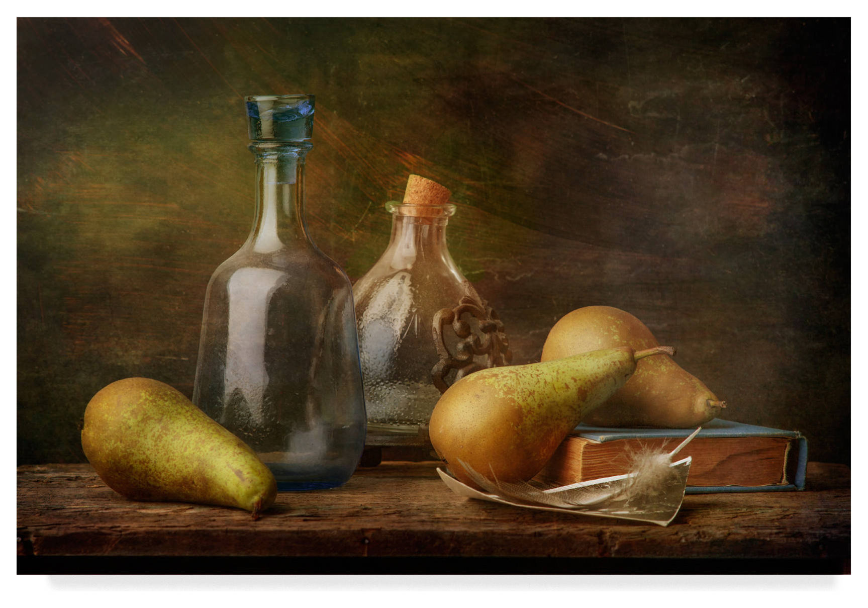 Stanislav Aristov 'Still Life With Feather' Canvas Art, 24"x16 ...