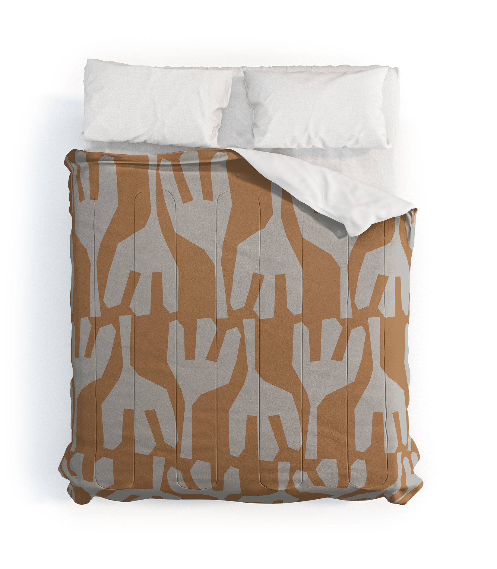 Deny Designs Mirimo Tribal Cinnamon Comforter, King - Contemporary ...