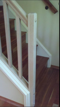 HELP! Angled Newel on knee wall