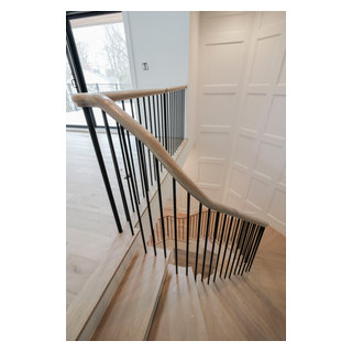 100_Hexagonal Floating-Staircase, Bethesda MD 20817 - Transitional ...