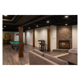 Moody Industrial Basement in Palatine - Industrial - Basement - Chicago ...