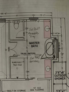 shower tile 10x22 horizontal or vertical