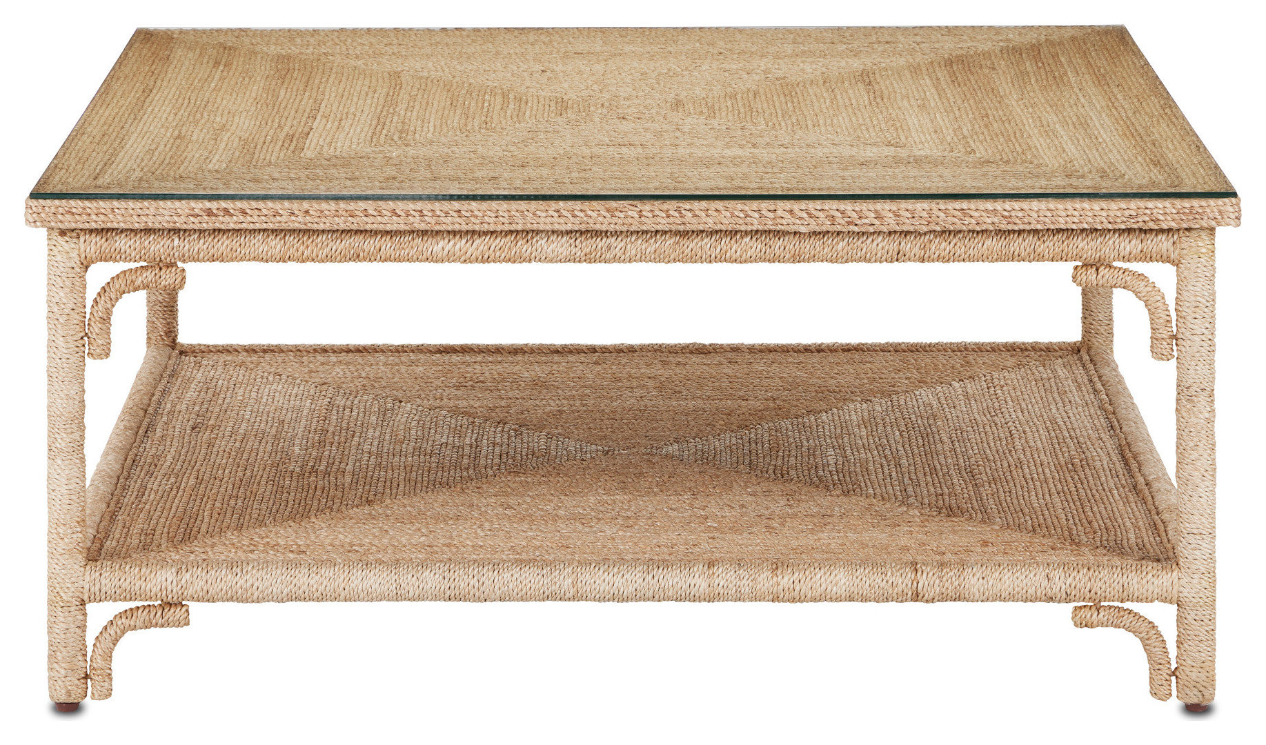 Olisa Cocktail Table - Beach Style - Coffee Tables - by Currey ...