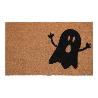 Natural/Black Ghost Doormat, 24x48 - Contemporary - Doormats - by ...